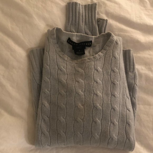 Ralph Lauren | Sweaters | Ralph Lauren Cashmere Cablenet Sweater | Poshmark
